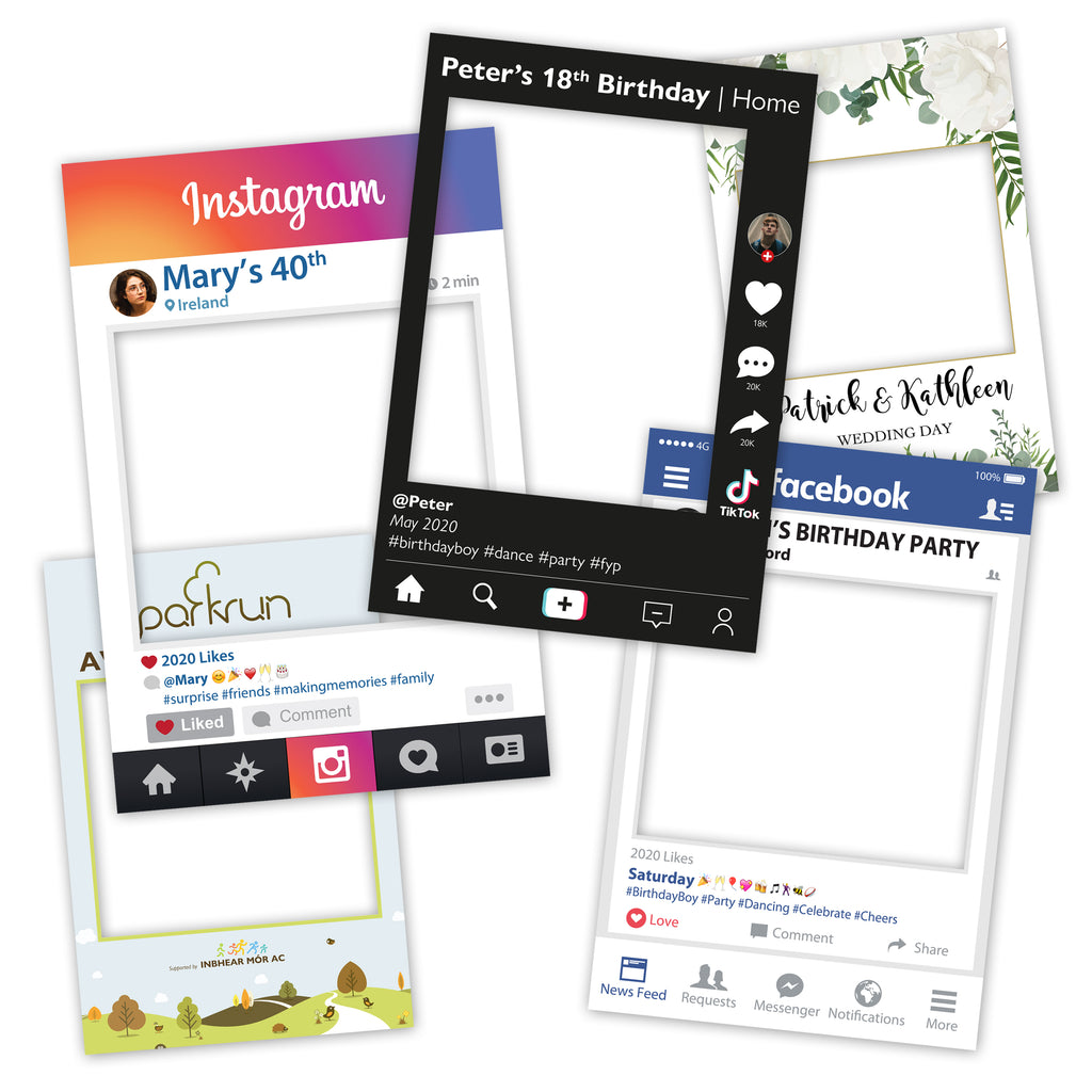 Selfie Frames – Blueprint Design & Print