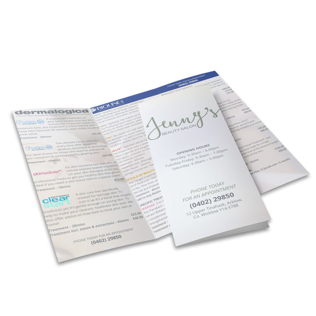 Folded Brochures – Blueprint Design & Print