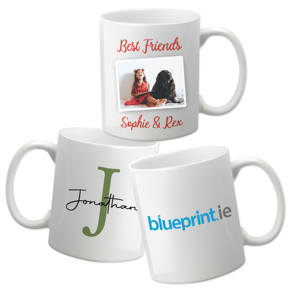 Personalised Mugs – Blueprint Design & Print